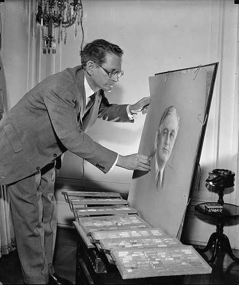 Gerardo Muñoz: ·De cuando Esteban Valderrama pintó a Franklin D ...